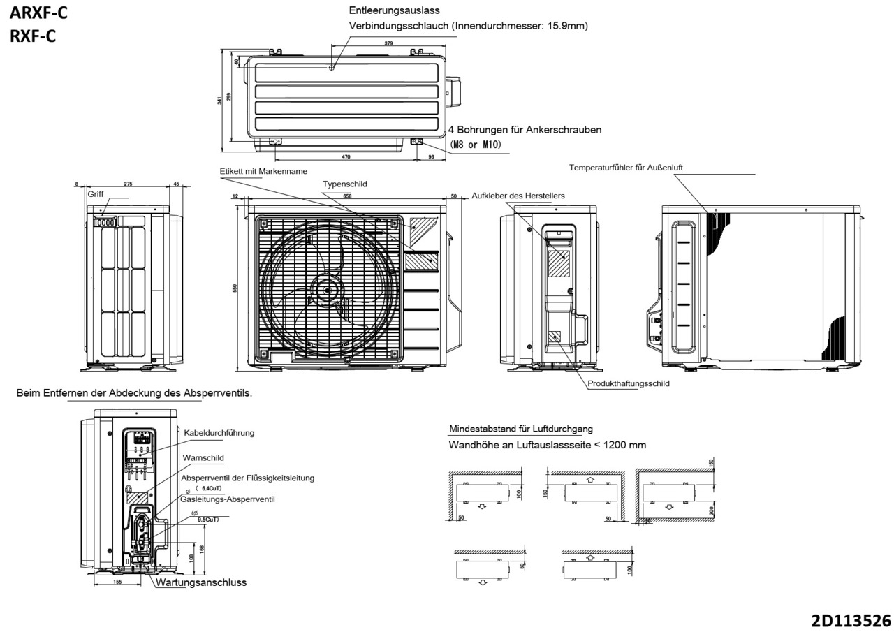 FTXF-C / RXF-C | Daikin