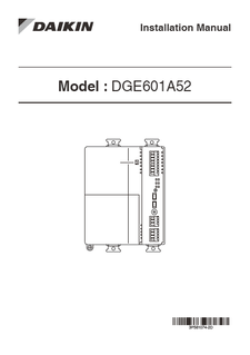DGE601A52 | Daikin