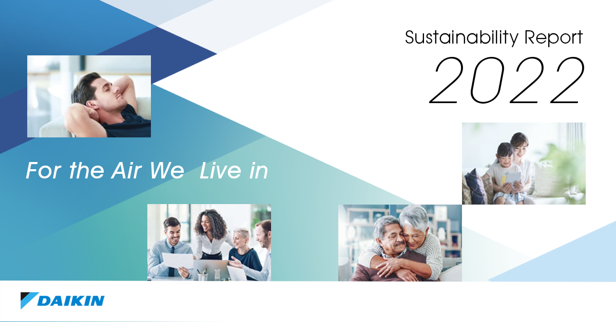 Daikin Group publishes its Sustainability Report 2022 | Daikin