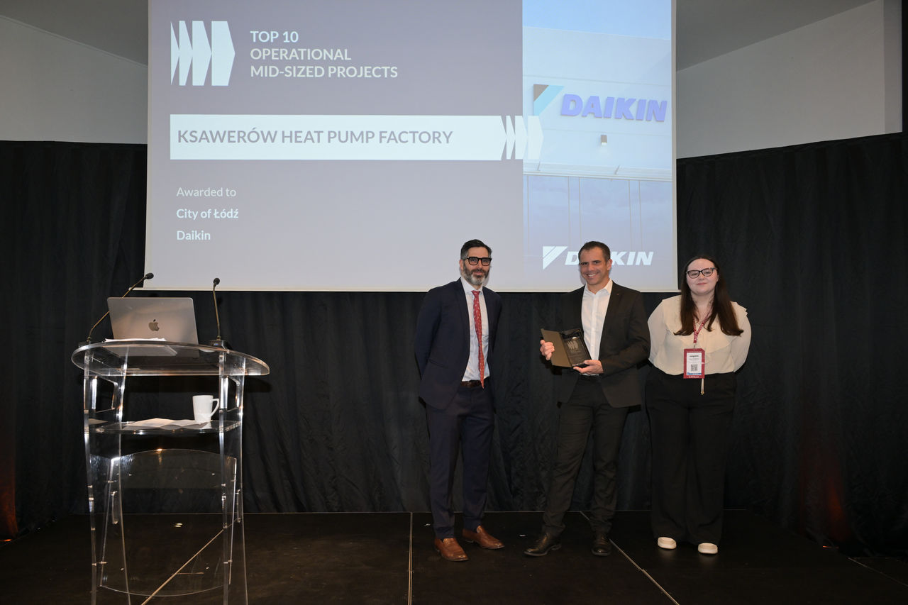 Daikin’s Polish heat pump factory investment recognised by Financial ...